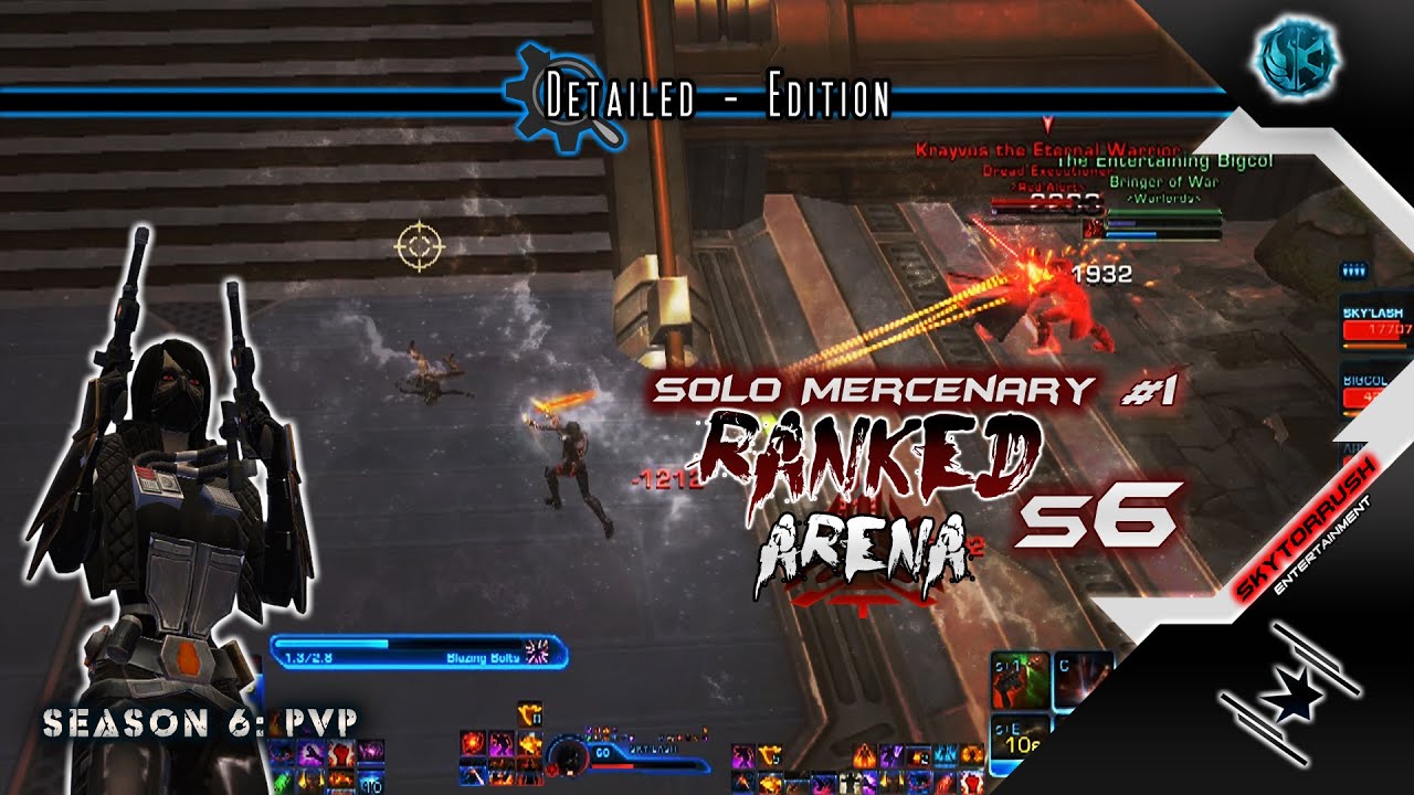 SWTOR: Sky'lash - SR - "thug life = yolo" - Mercenary s6 - Gameplay ...