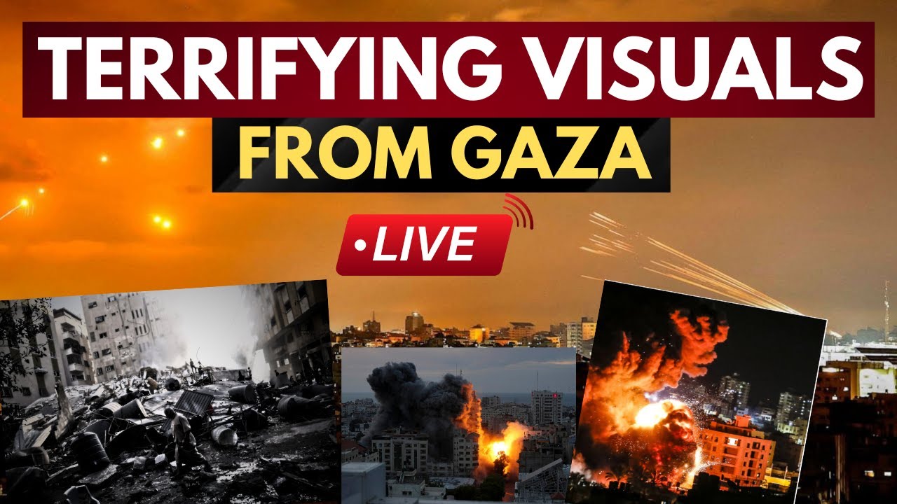 LIVE, Israel War Updates: Spine-Chilling Visuals From Gaza Caught On ...