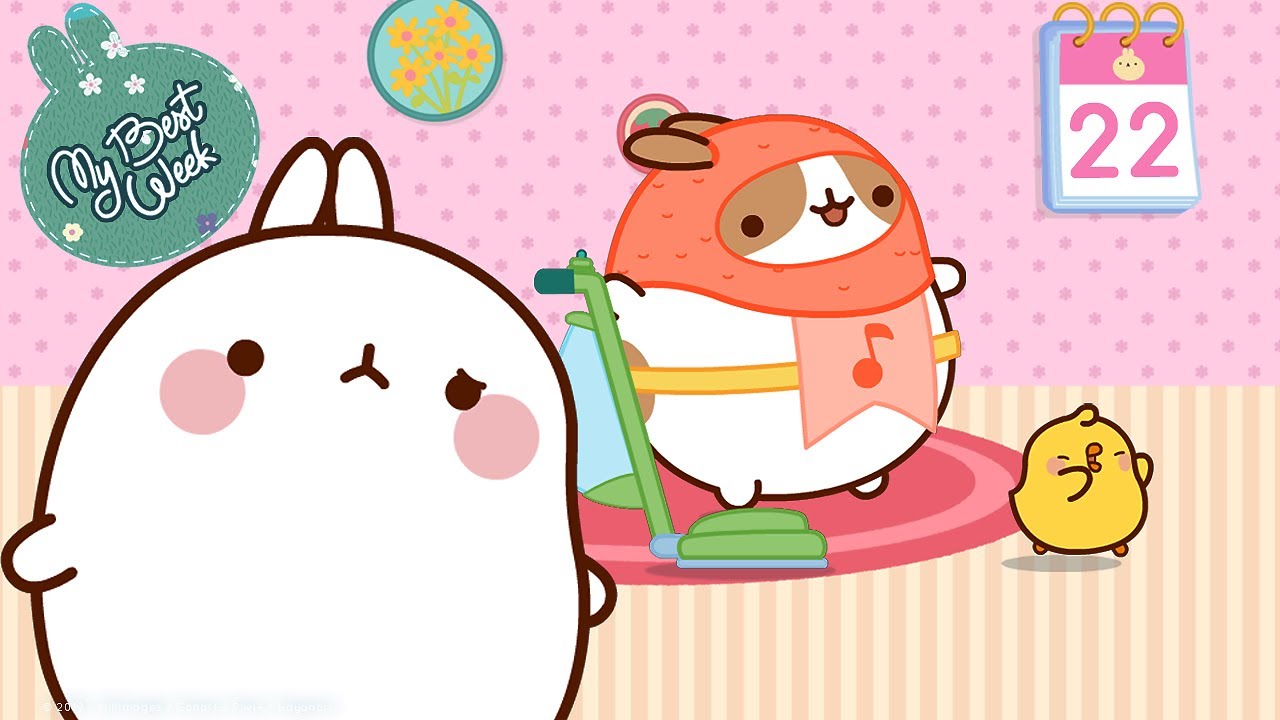 Molang and Piu Piu - More than a best week : a sci-fi week ! - YouTube