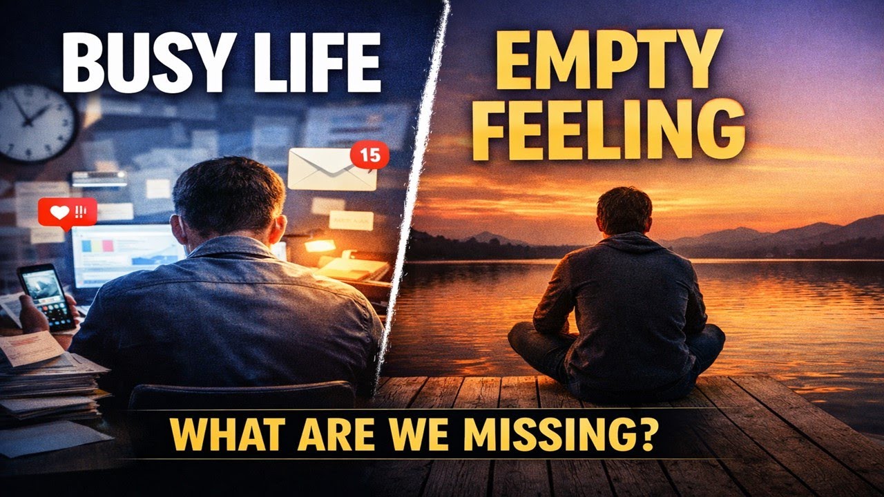 Why We’re Busier Than Ever — Yet Feel Emptier - YouTube