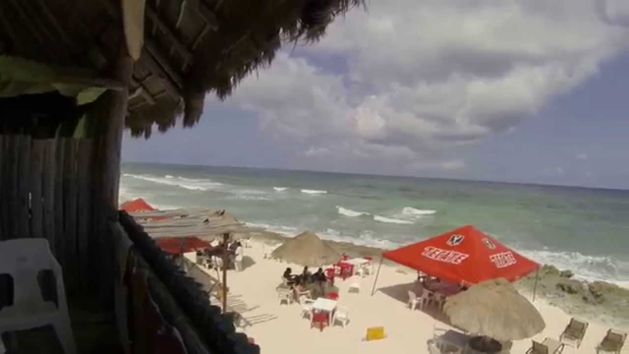Bob Marley's Rasta Bar - Beach of Punta Sur, Cozumel, Mexico - YouTube