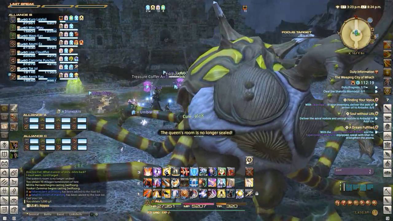 Final Fantasy XIV: Heavensward - Weeping City of Mach - YouTube