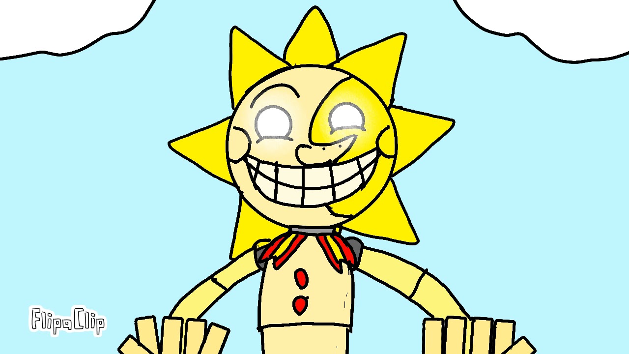 sunrise and Moon drop animation - YouTube