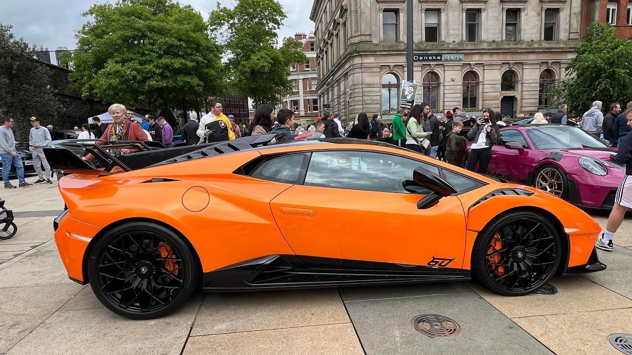 Supercar Show 2024 Derry/Londonderry City Northern Ireland - YouTube