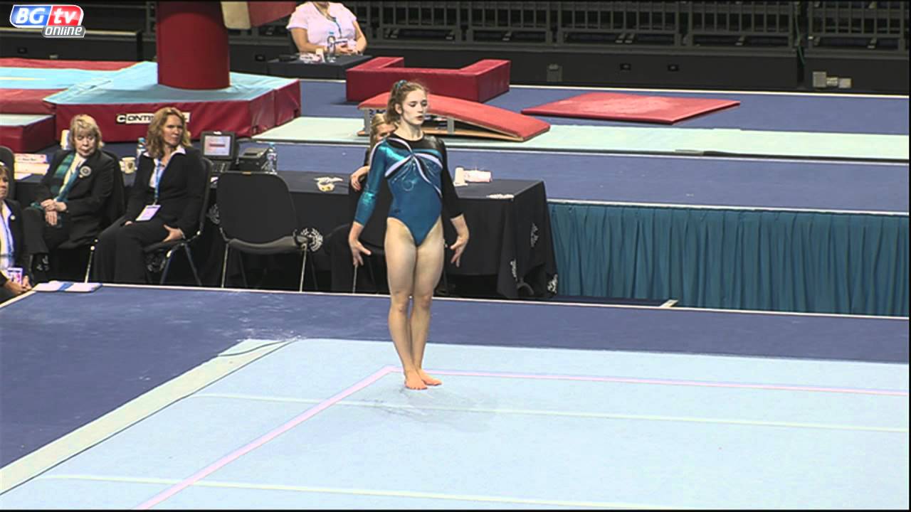 Jennifer Pinches - Seniors - Floor - App Finals - BRONZE - YouTube