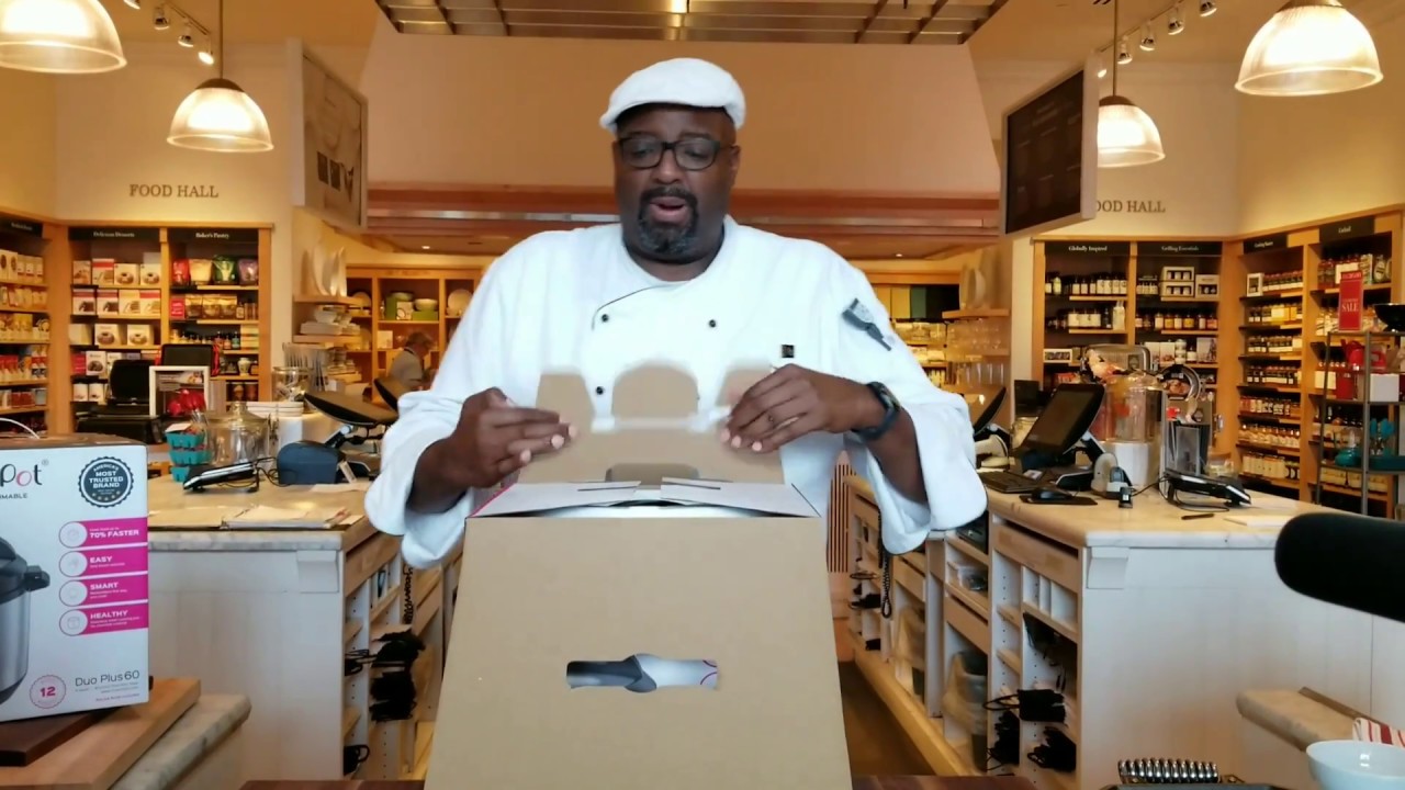 Chef Jay Unboxes The Instant Pot Duo 60 Plus - YouTube