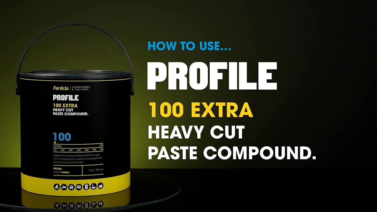 How to Use: Farécla Profile 100 Extra Heavy Cut Paste Compound (PRE306 ...