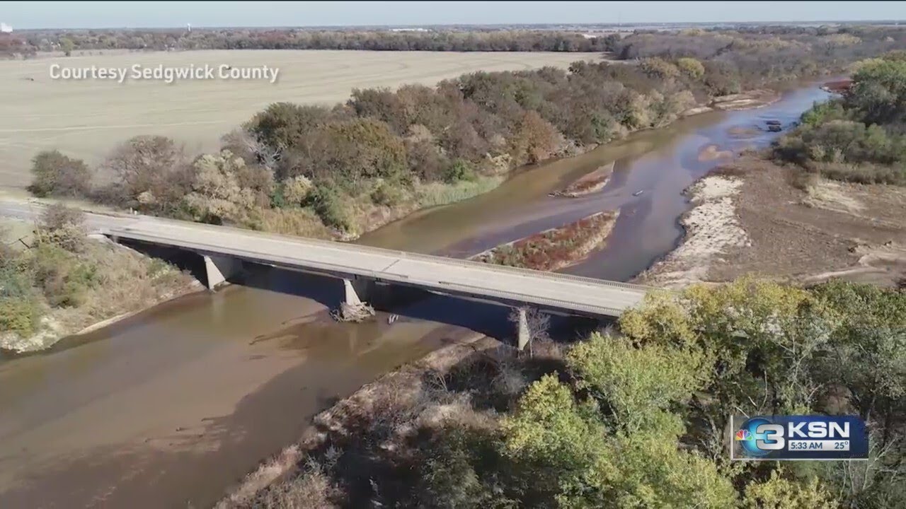 Kansas bridges are aging, including near Clearwater - YouTube