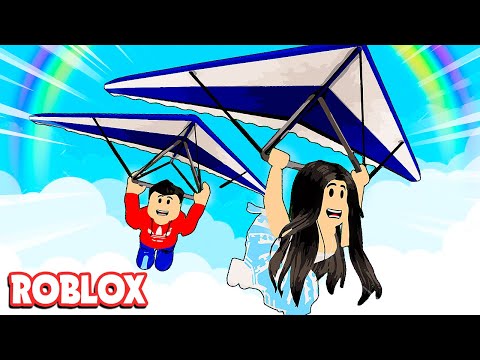 SIS VS BRO Glider Racing Challenge In Adopt Me!