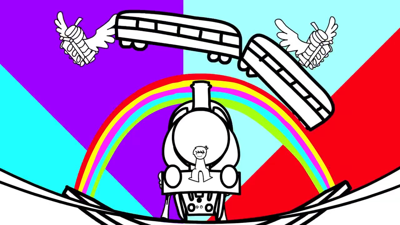 I LIKE TRAINS asdfmovie song - YouTube