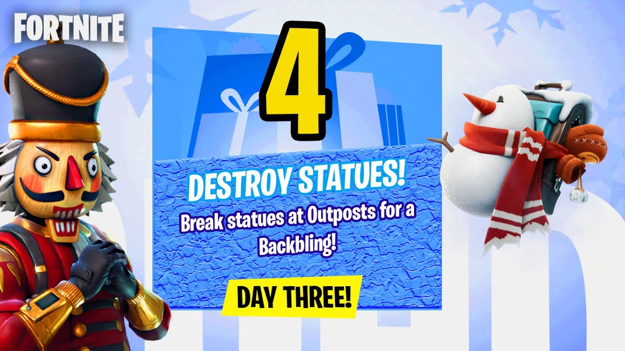 Destroy CRACKSHOT Statues! (Operation: Snowdown) Day 4 Challenge GUIDE ...