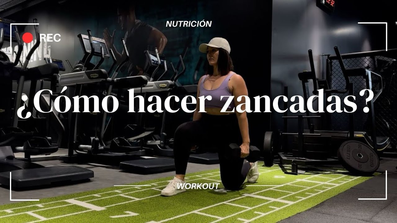 ZANCADAS perfectas ( cómo hacer zancadas correctamente) - YouTube