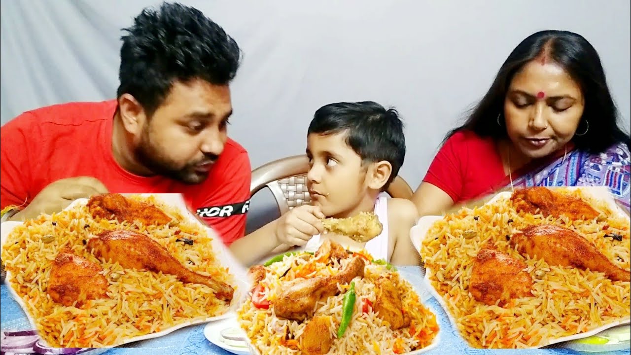 #chickenBiryanichallenge Chicken Biryani Eating Challenge | Biryani ...