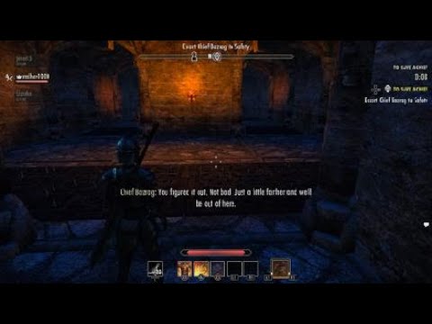 The Elder Scrolls Online: To Save a Chief Spike Room Puzzle - YouTube