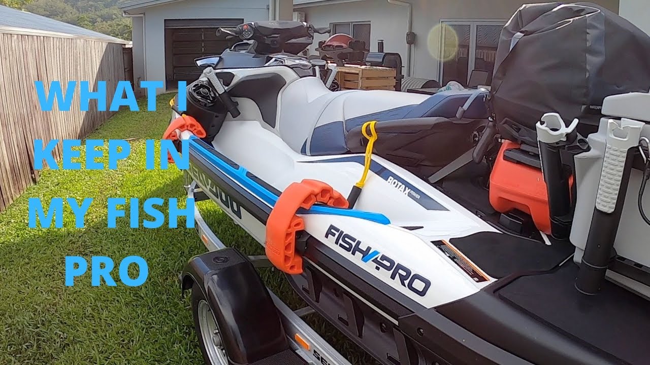 2021 SEADOO FISH PRO WALKTHROUGH AUSTRALIA - YouTube
