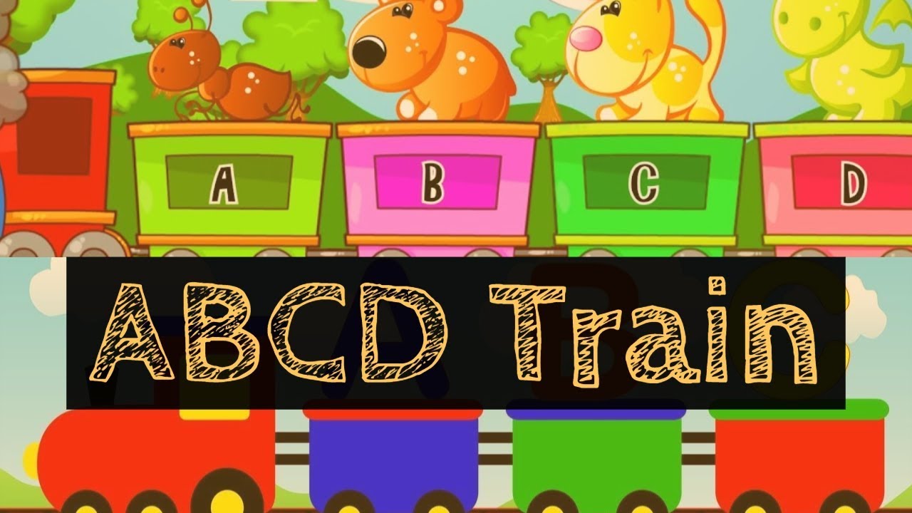 ABCD train for kids Learn ABCDEFGHIJKLMNOPQRSTUVWXYZ with Timpy ABC ...