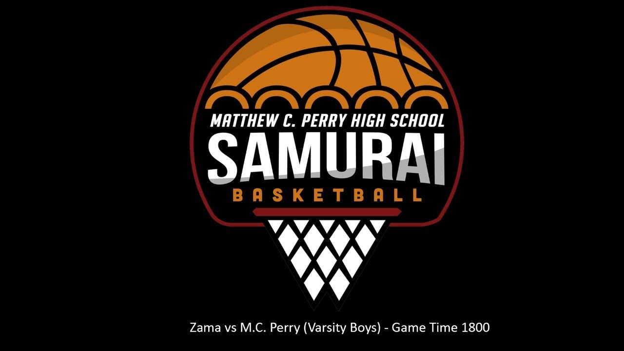 M.C. Perry Varsity Samurai Basketball vs Zama - YouTube