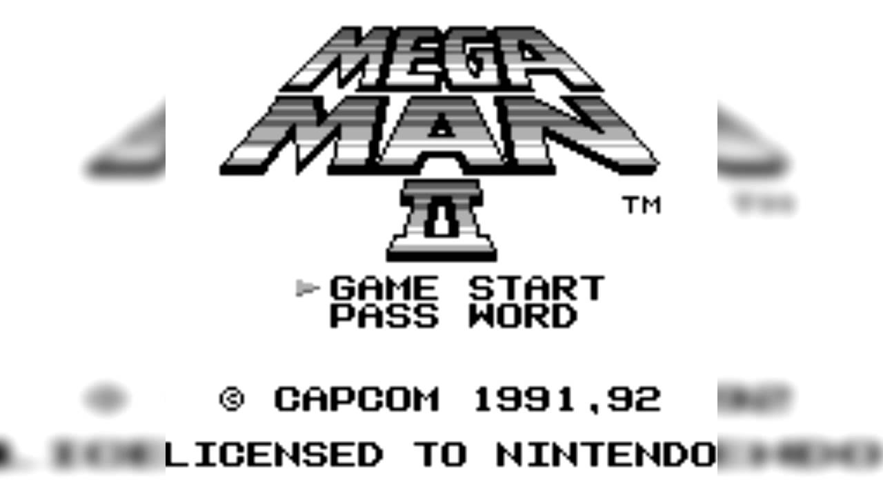 The Best of Retro VGM #345 - Mega Man II (Game Boy) - Title Screen & Dr ...
