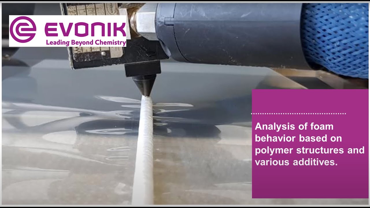 Foaming – VESTOPLAST® amorphous poly-alpha-olefin (APAO) | Evonik - YouTube