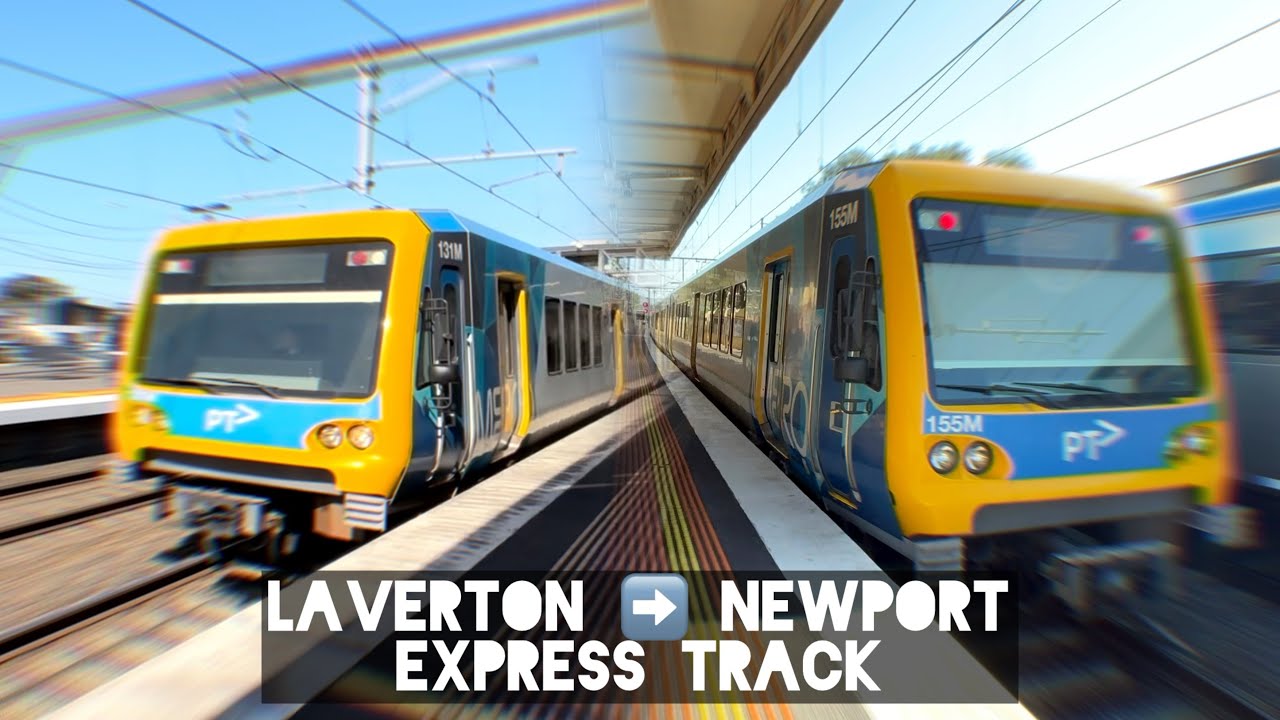 Laverton to Newport (Express) on an X’Trapolis 100 - October 2024 - YouTube