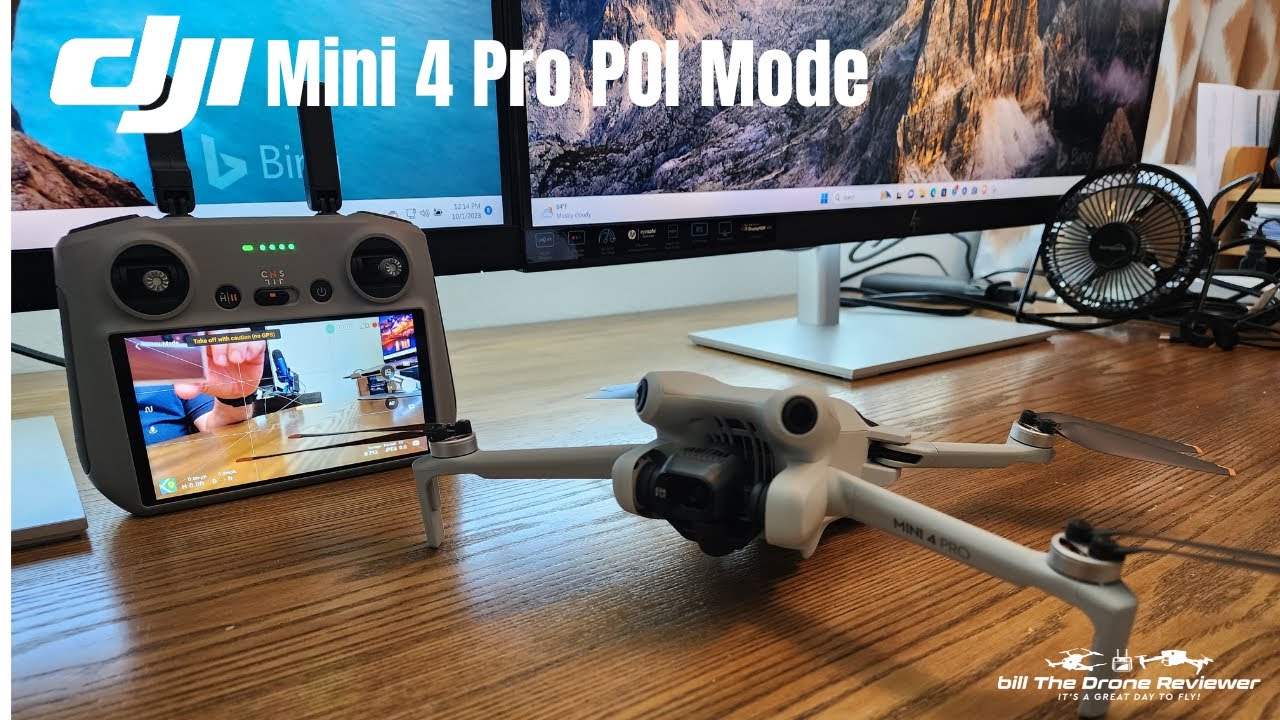 DJI Mini 4 Pro Spotlight Mode - YouTube