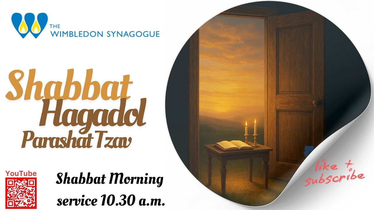 Shabbat Morning service for Shabbat Hagadol - Tzav - 12-04-2025 - YouTube