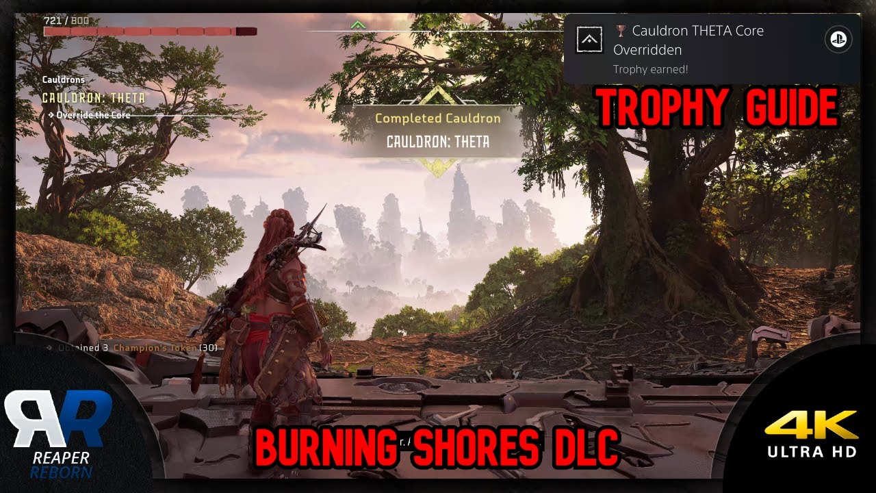Cauldron THETA Core Overridden Trophy Guide [4K] | Horizon Forbidden ...