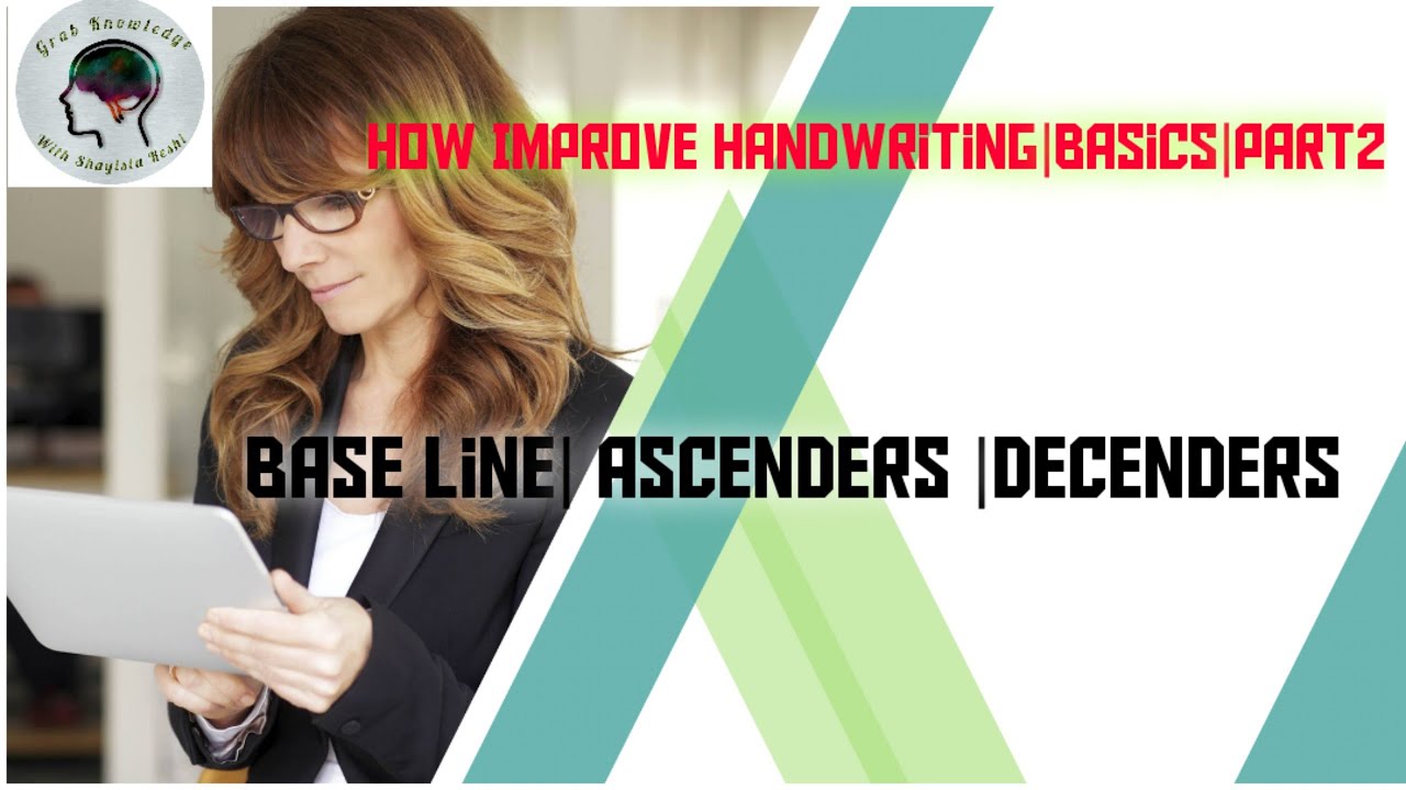 Episode 96|How to improve handwriting|base line, ascenders & Decenders ...