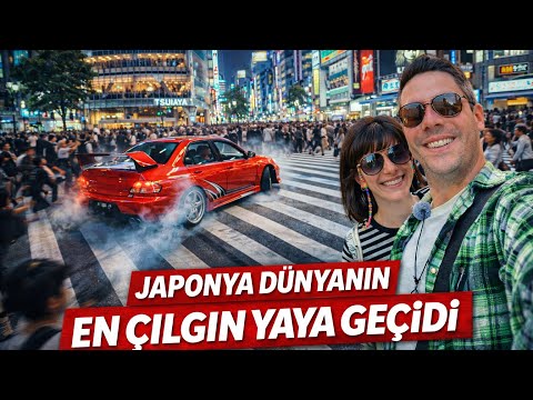 Tokyo Shibuya Gece Turu 🇯🇵 | Shibuya Yaya Geçidi & Hachiko Köpeğin Hikayesi
