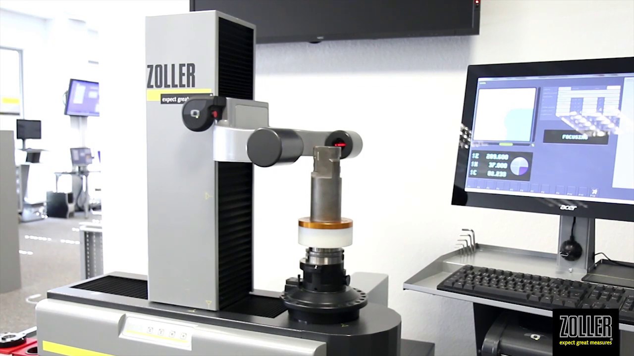 ZOLLER pilot 3.0 Software Fully automatic setting of RIGIBORE Active ...