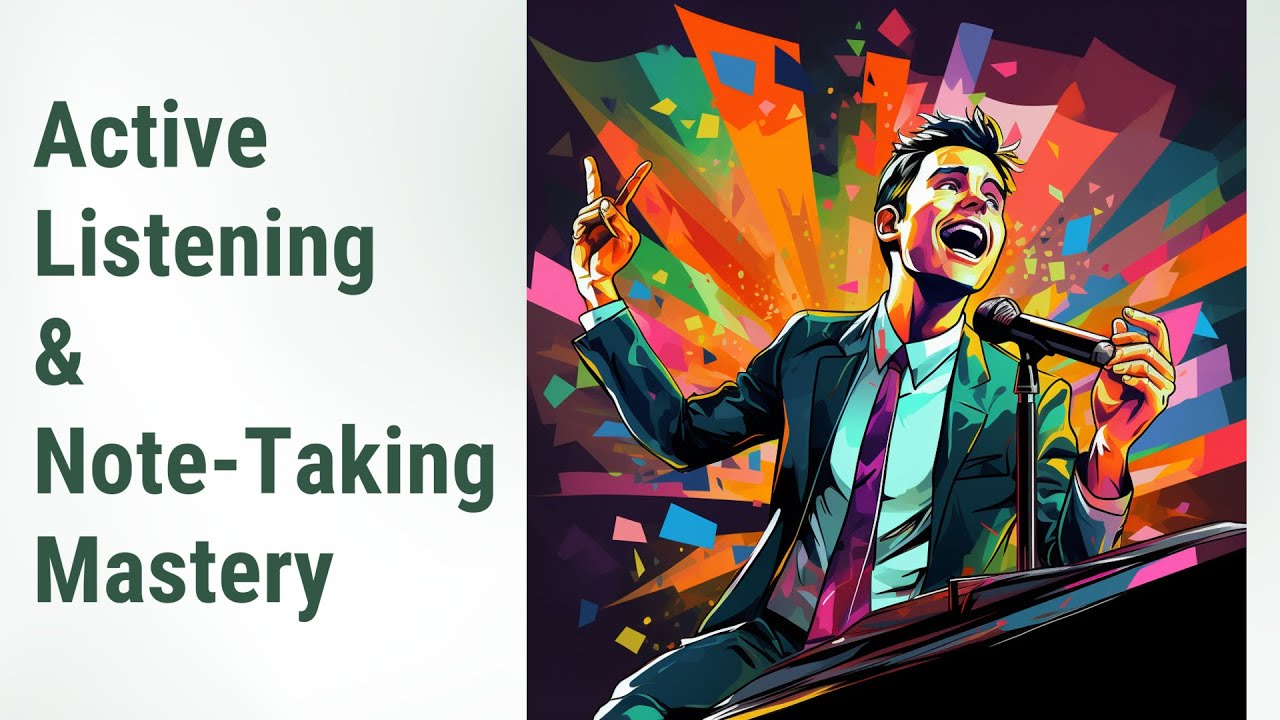 Sharpen Your English: Mastering Active Listening and Note-Taking - YouTube