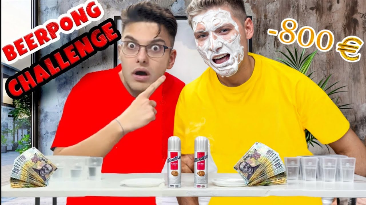 BEER PONG *Challenge* - YouTube