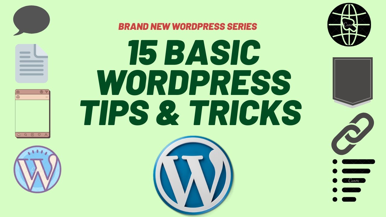 WordPress Tips and Tricks 2022 | WordPress Tutorial 2022 | Wordpress Tricks | Wordpress Basics ...