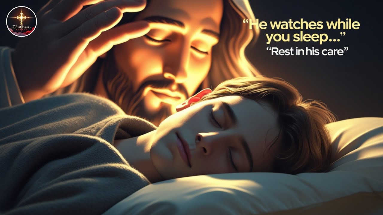 Jesus Watches While You Sleep… 🌙 | A Blessing Over Your Resting Heart ...