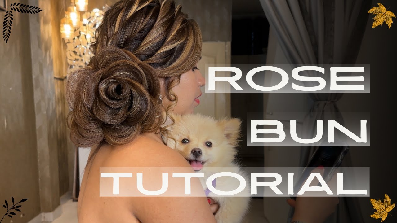 Easy & Best Tips For Rose Bun Tutorial| Kamal Hairstylist - YouTube