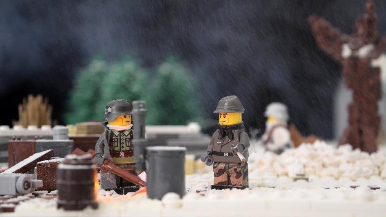 Lego WW2 Eastern Front Scene - Making Of | molegode | HD - YouTube