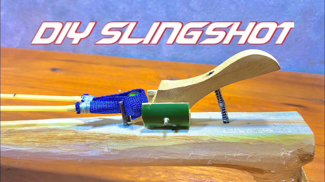 Top 5 Ways To Make A Slingshot With A Very Good Trigger Design | DIY ...