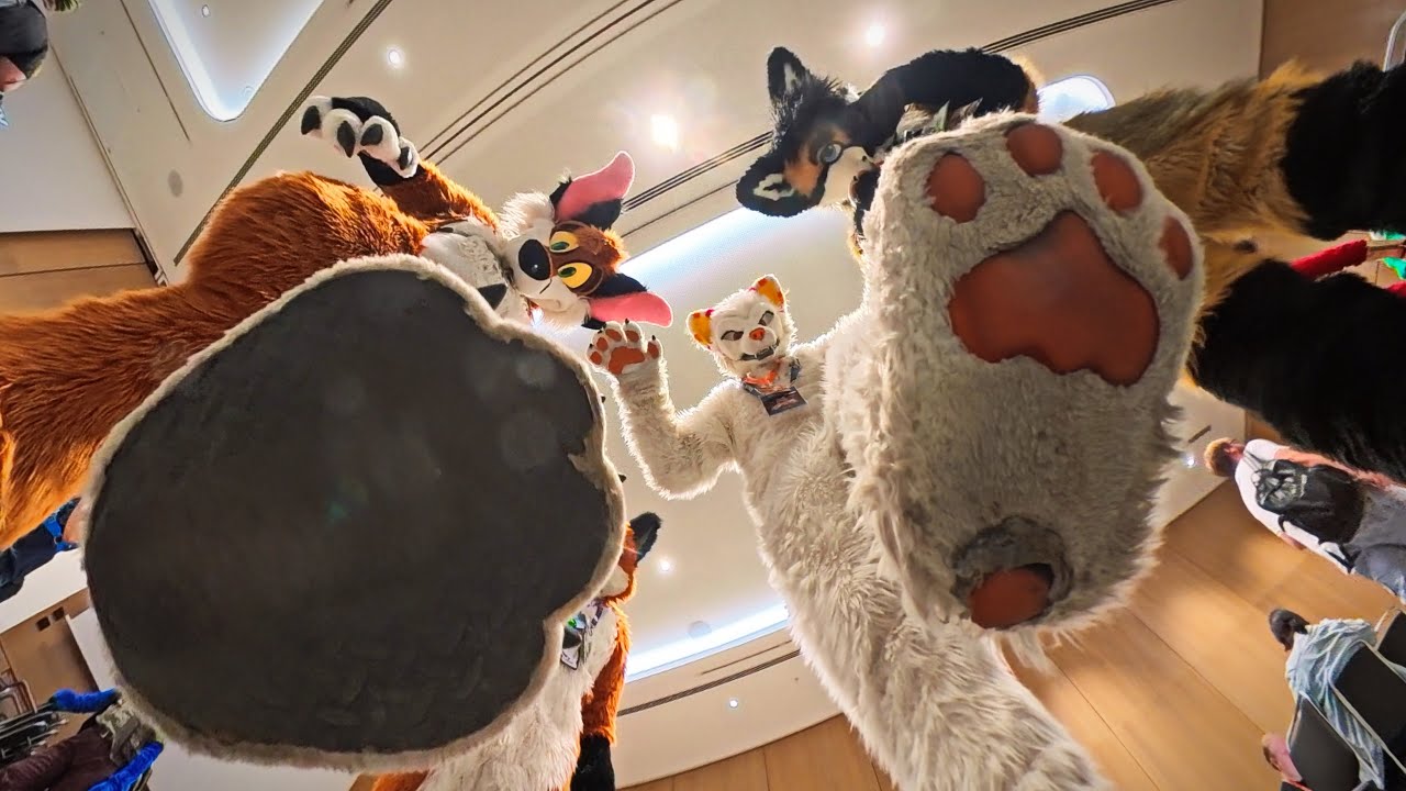 PART TWO | 8K 360° VR | Macro Giants (Furry) at Eurofurence - YouTube