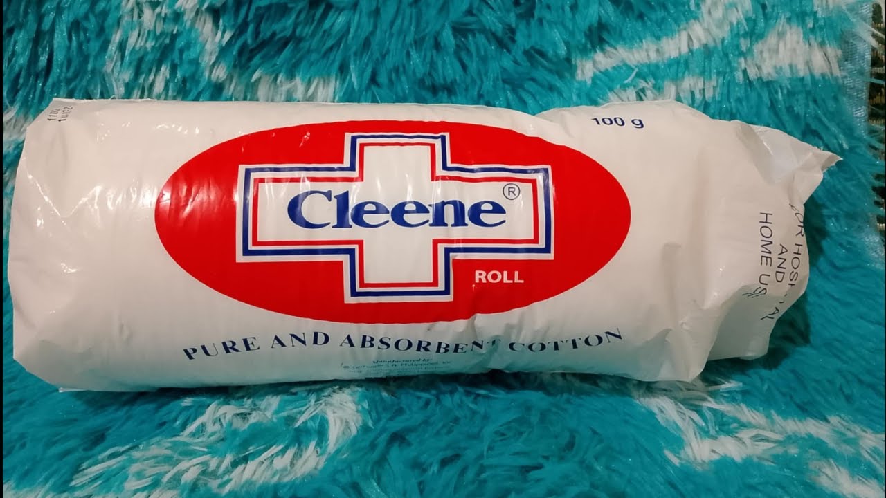 Cleene Pure and Absorbent Cotton - YouTube