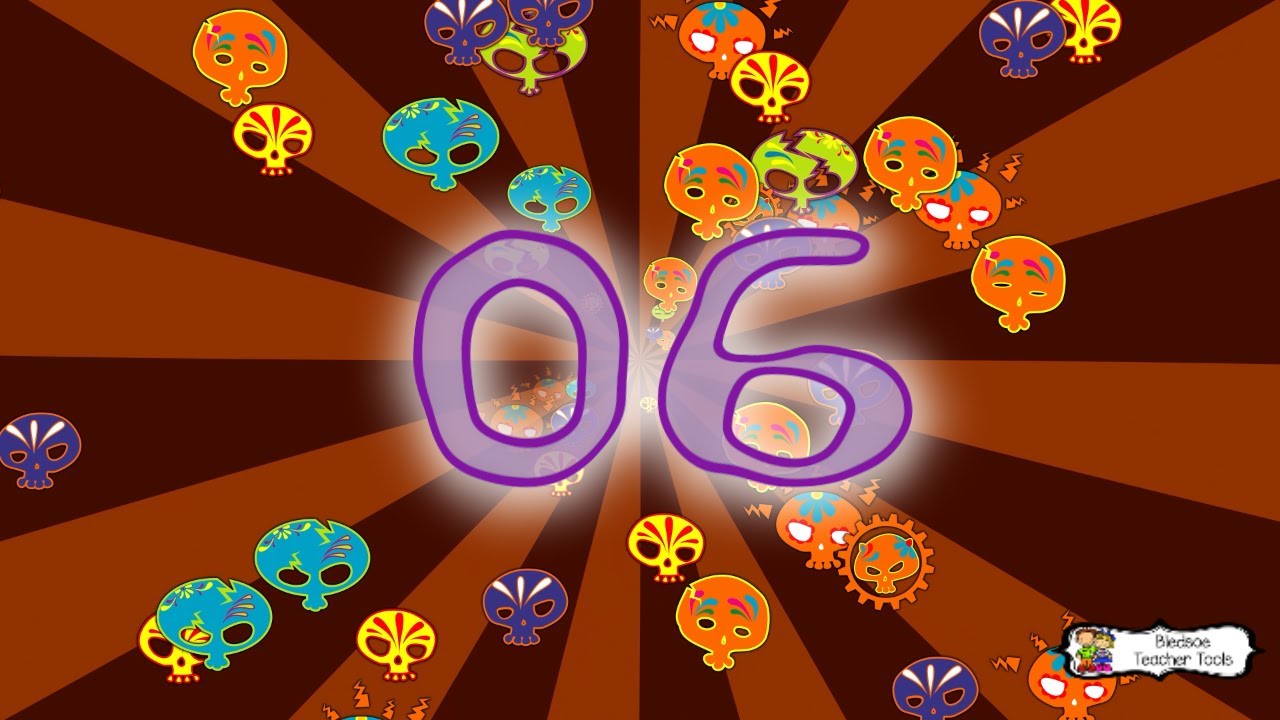 6 Minute Decorative Sugar Skull Timer | Day of the Dead Classroom ...