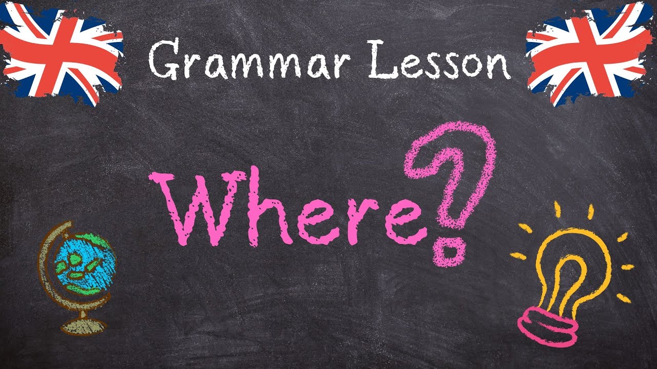 How to Ask Questions with ‘Where' in English: Easy Grammar Practice ...
