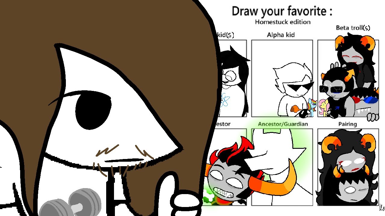[Homestuck Speedpaint] - Draw your favorite Homestuck - YouTube