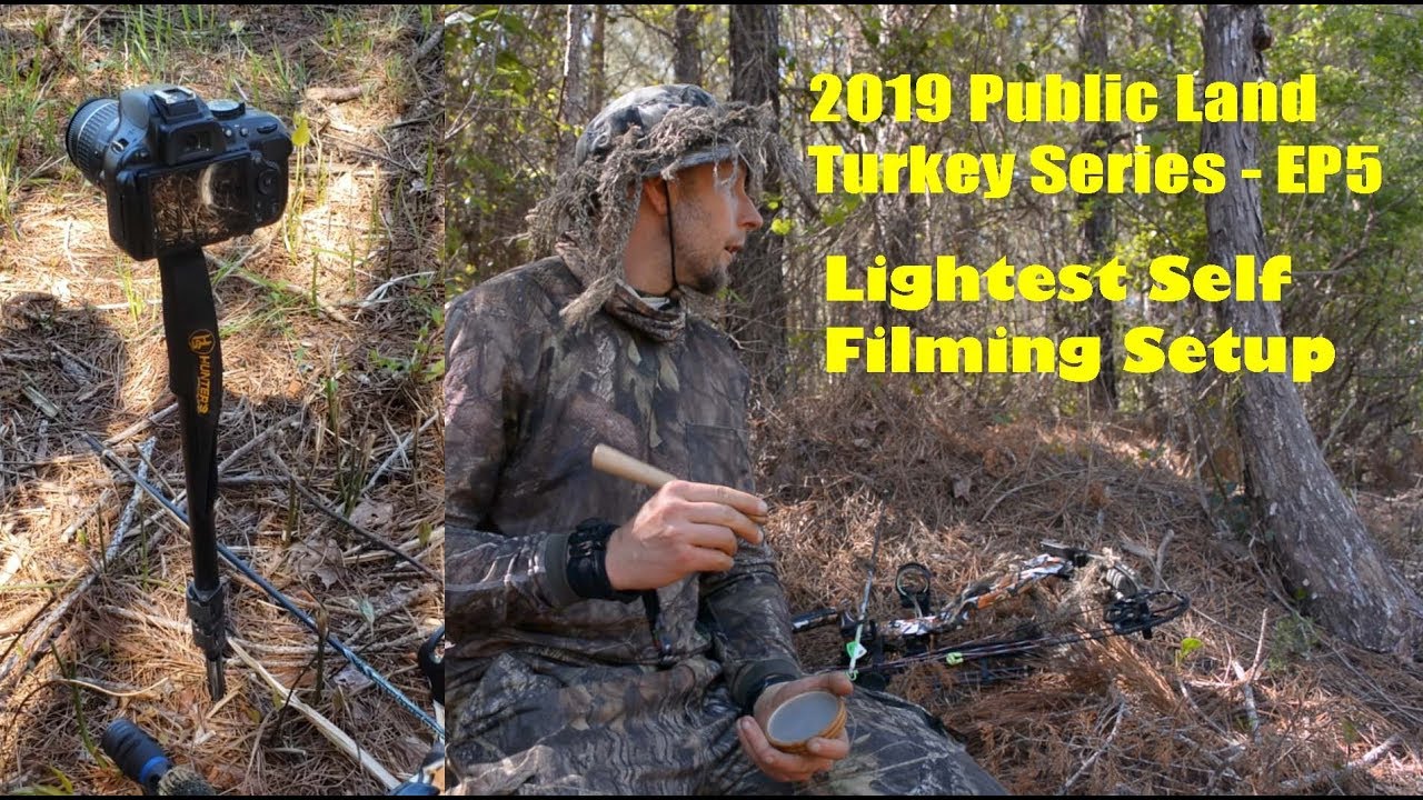 Lightest Mobile Self Filming Setup Bowhunting - YouTube