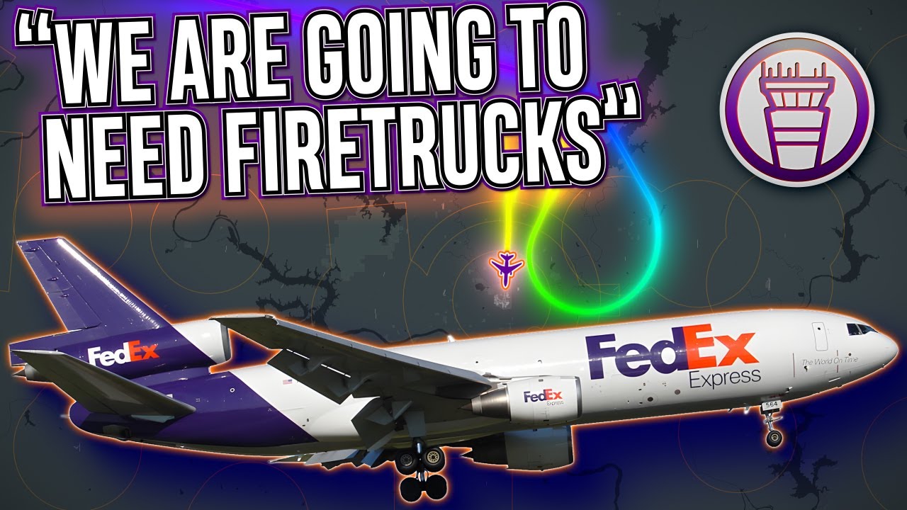 FedEx MD10 Makes Emergency Landing In Tulsa After Reporting Fire On ...
