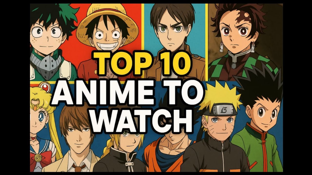 Top 10 anime to watch 👀 Recommend by Anime Verse 💕 - YouTube