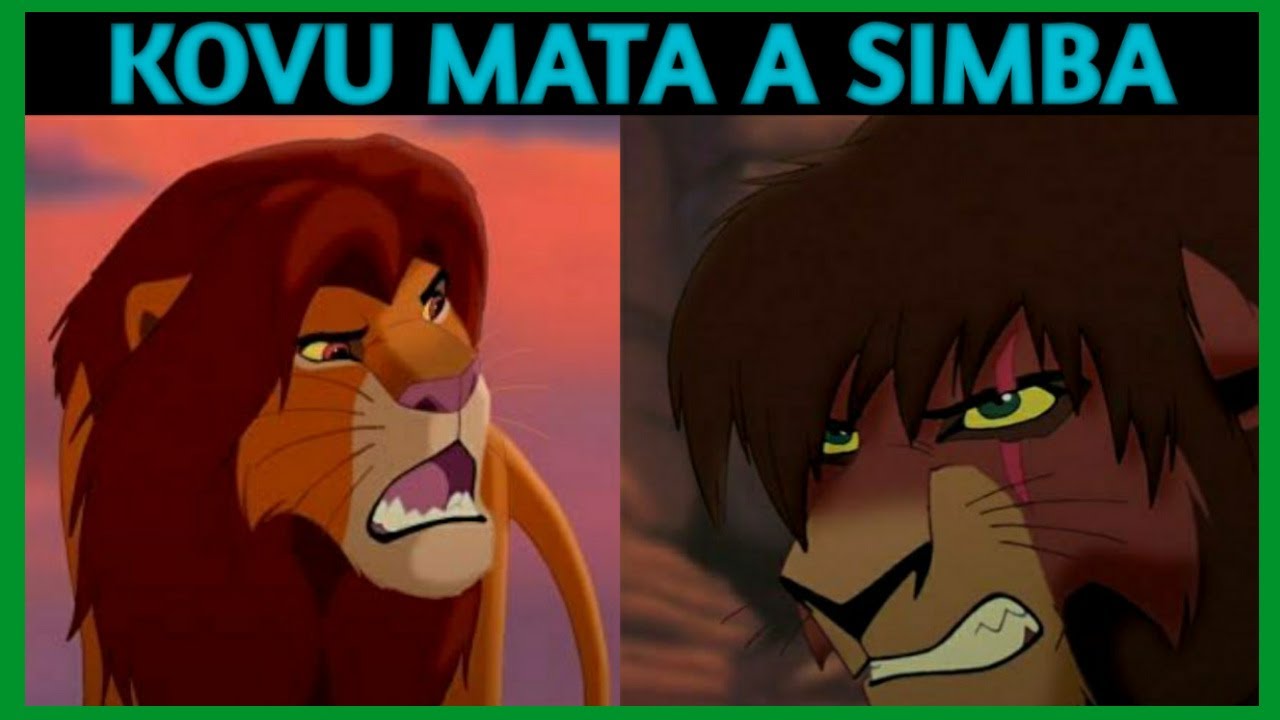 Kovu vs Simba | Kovu mata a Simba *teoría* - YouTube