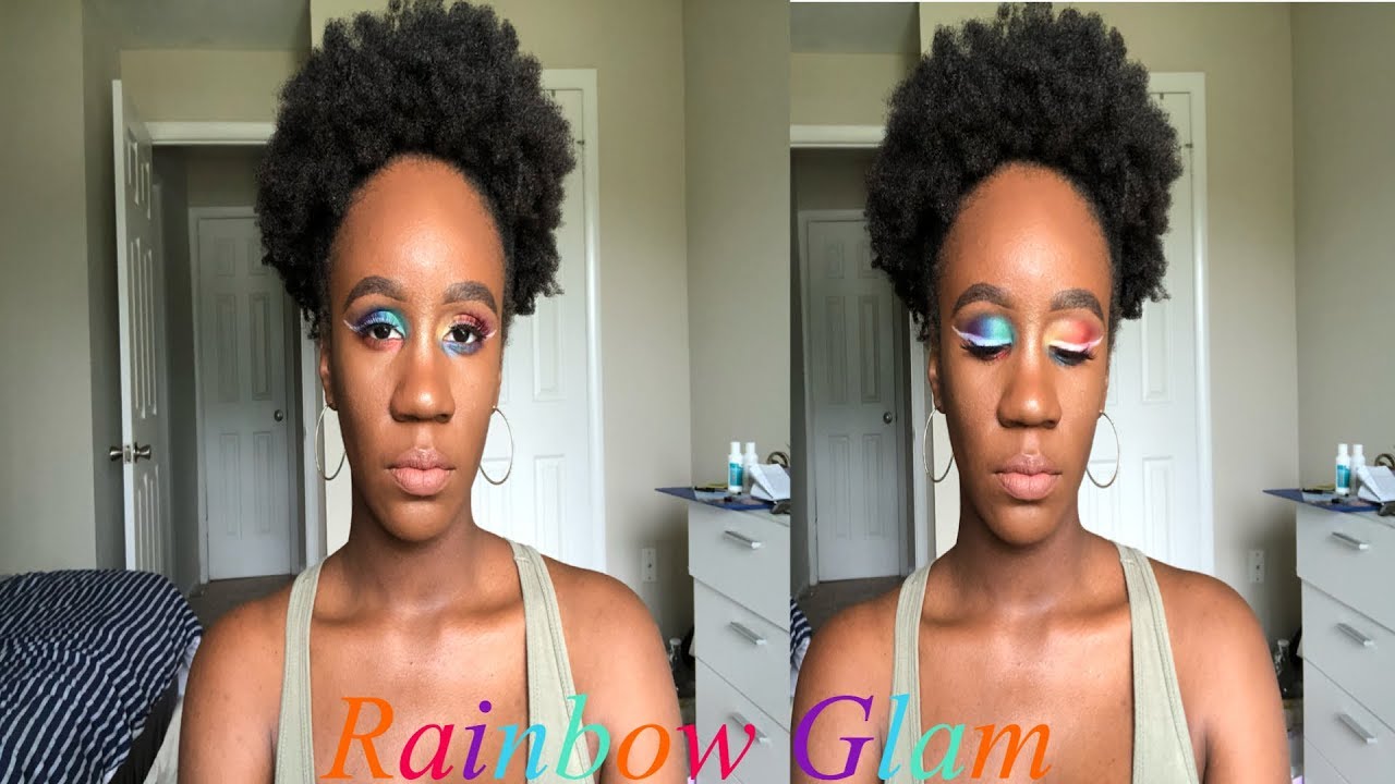 RAINBOW GLAM - YouTube