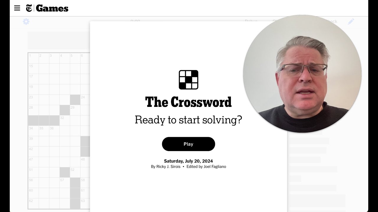 This was a tough one... NY Times Saturday Crossword by Ricky J. Sirois ...