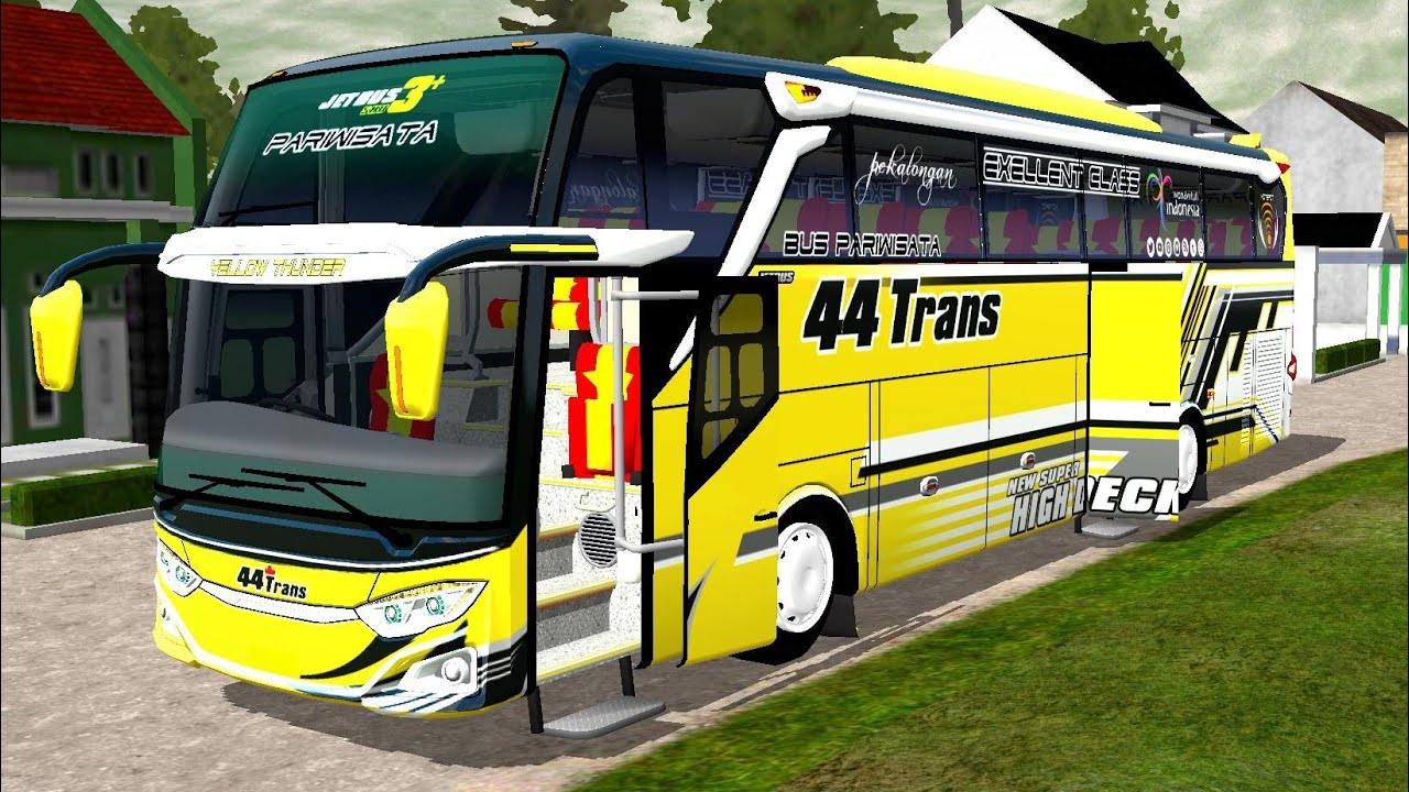 MOD JB3+ 2020 BUSSID UPDATE V3.3 || 44Trans Terbaik - YouTube