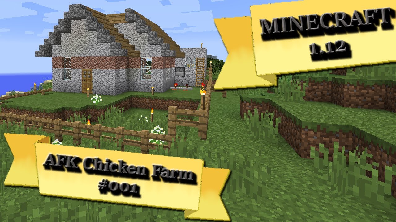 AFK Chicken Farm x 001 x ENG x Minecraft 1.12 x Ragneel - YouTube